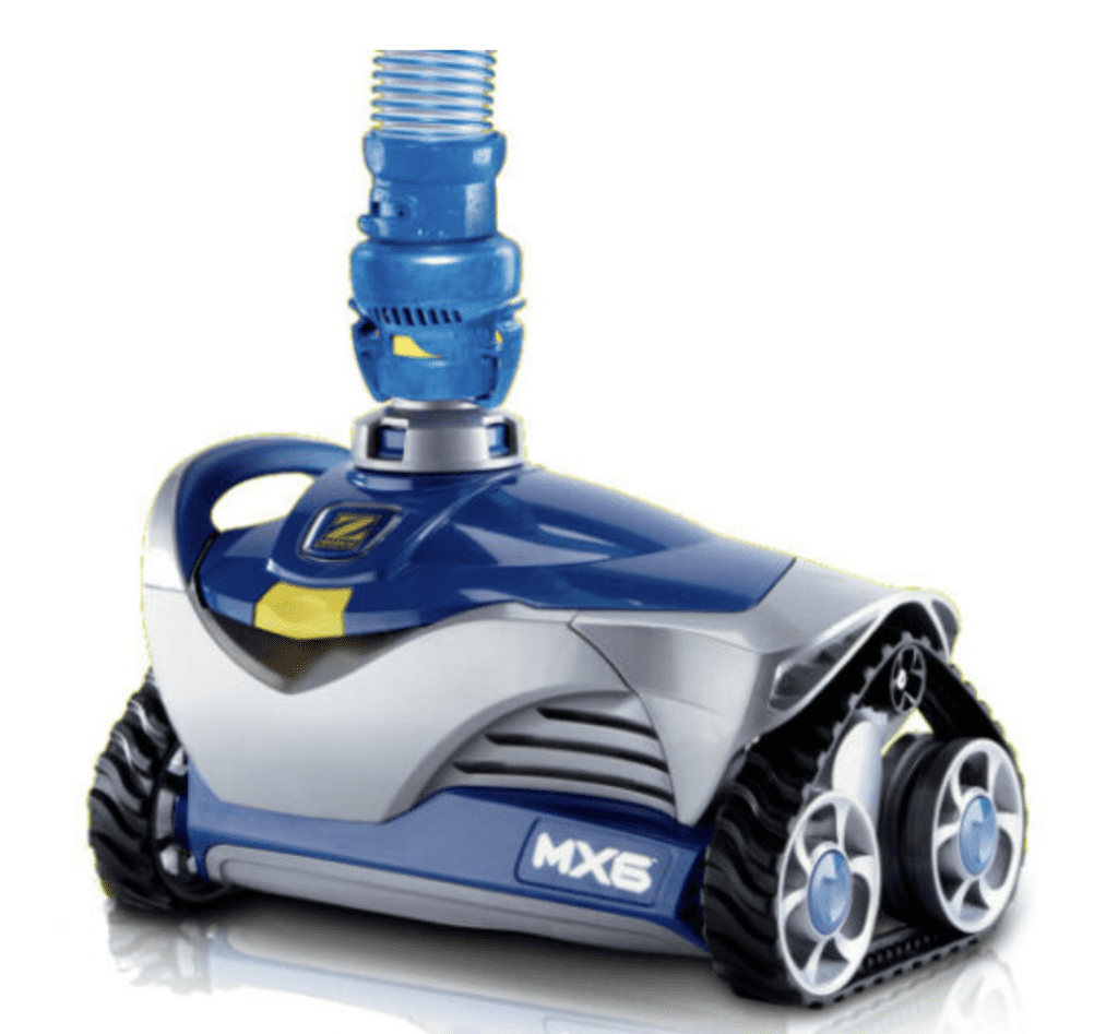 Zodiac Mx6 Baracuda Pool Cleaner with X Drive Navigation above in Ground