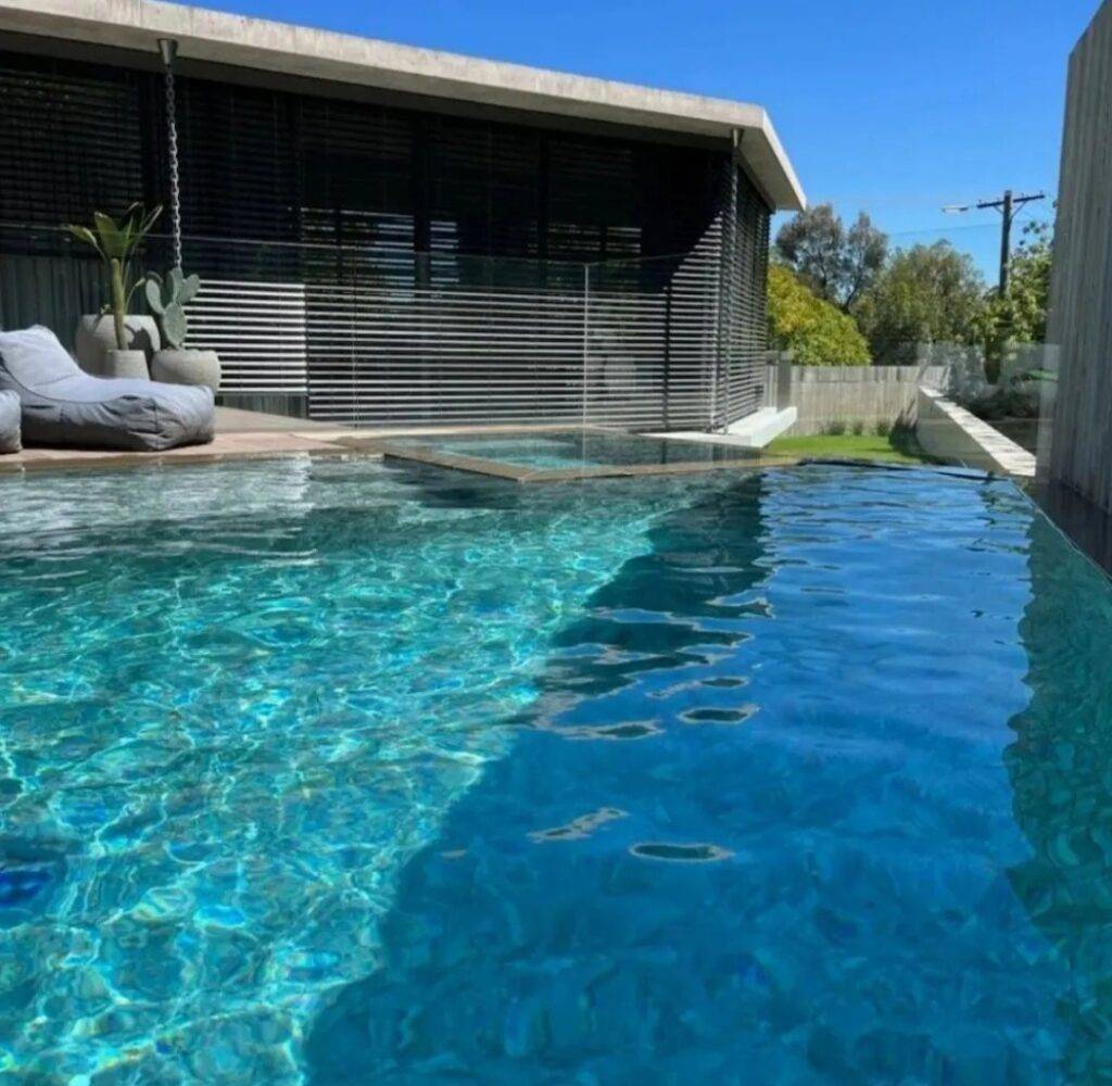 Sukabumi look porcelain balinese pool tiles | Direct Pool Tiles
